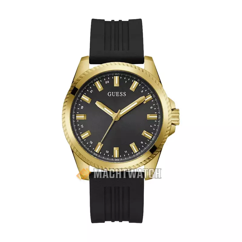 Jual Guess Jam Tangan Pria Guess Champ GW0639G2 Men Black Dial Black ...