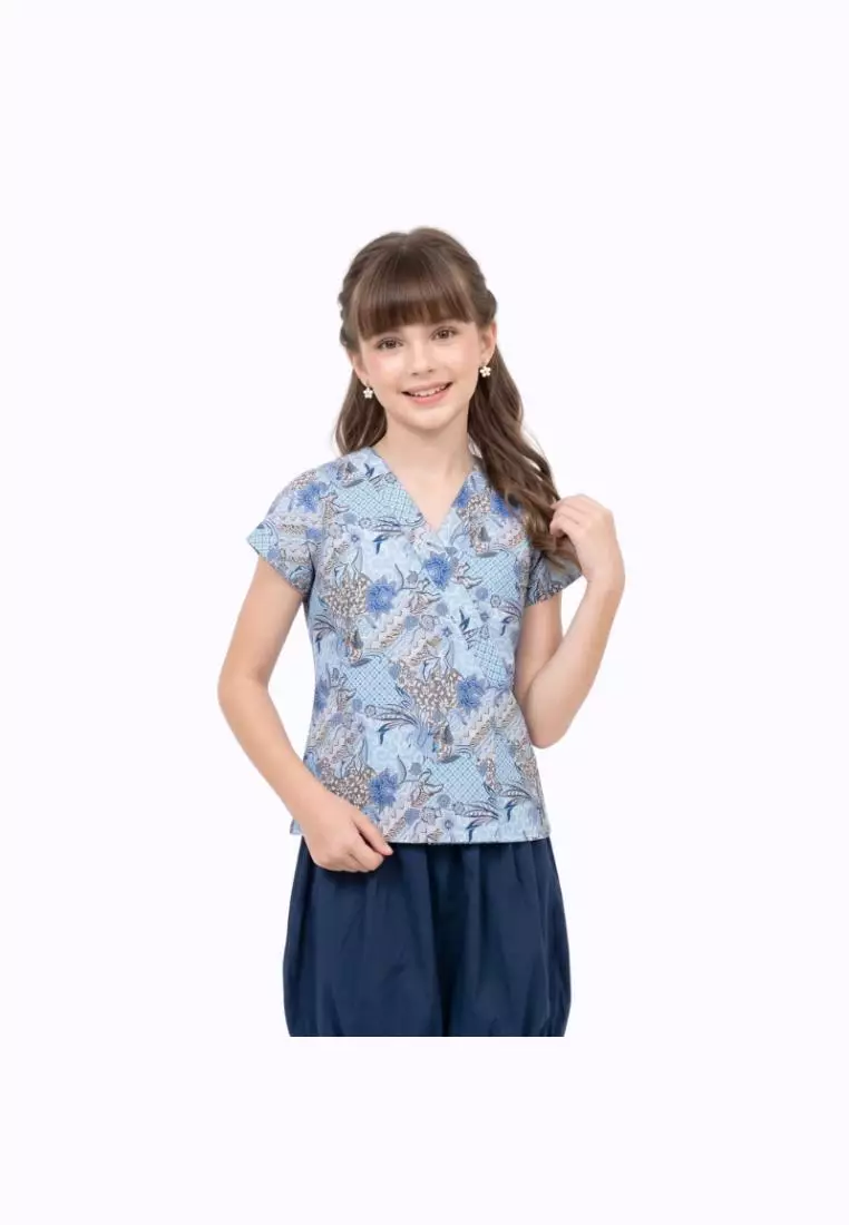 Jual bhatara batik Blouse Batik Anak Perempuan - Bhatara Batik Leona ...