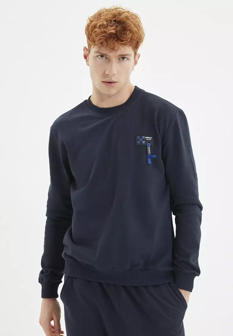 Buy Trendyol Labels Fleece Inner Tracksuit Set Online | ZALORA Malaysia