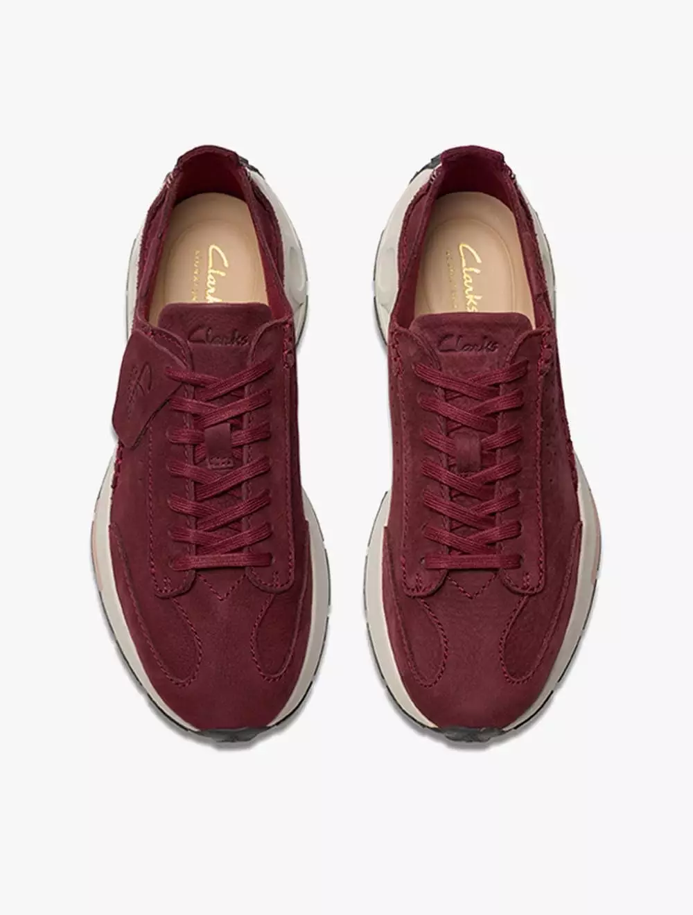 Jual CLARKS Clarks Craft Speed. Burgundy Nubuck Original 2025 | ZALORA ...