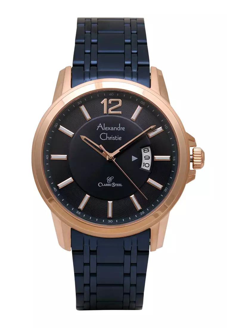 Jual Alexandre Christie Alexandre Christie Jam Tangan Pria - Blue ...