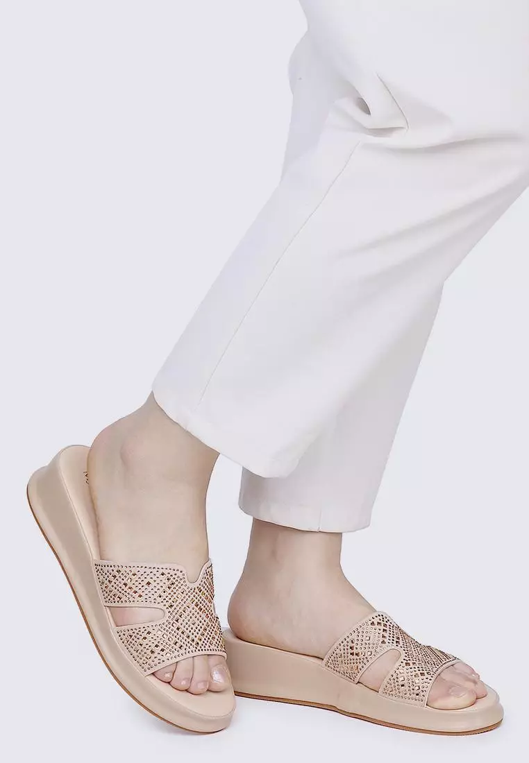 Buy My Ballerine My Ballerine Gentle Feet Comfy Wedges In Nude 2025 Online | ZALORA
