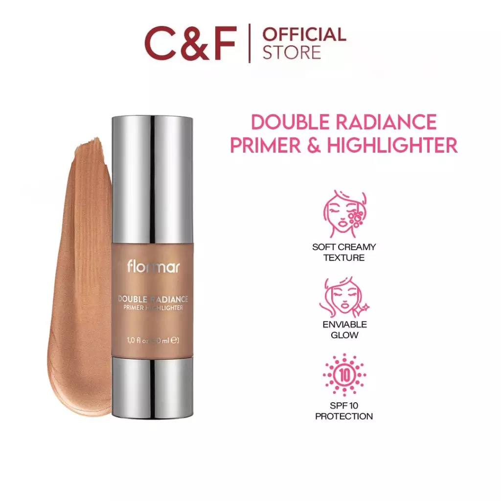 Jual FLORMAR Flormar Double Radiance Primer & Highlighter Original 2025 | ZALORA Indonesia