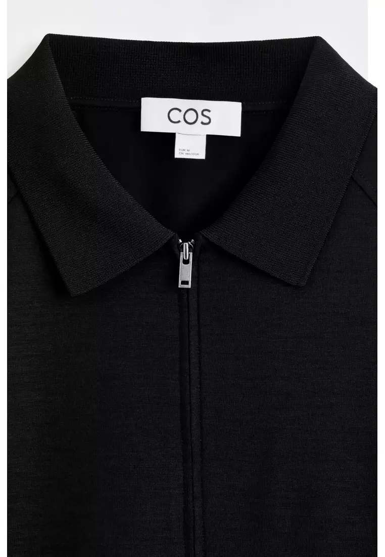 Buy COS WOOL-JERSEY BOMBER JACKET 2026 Online | ZALORA