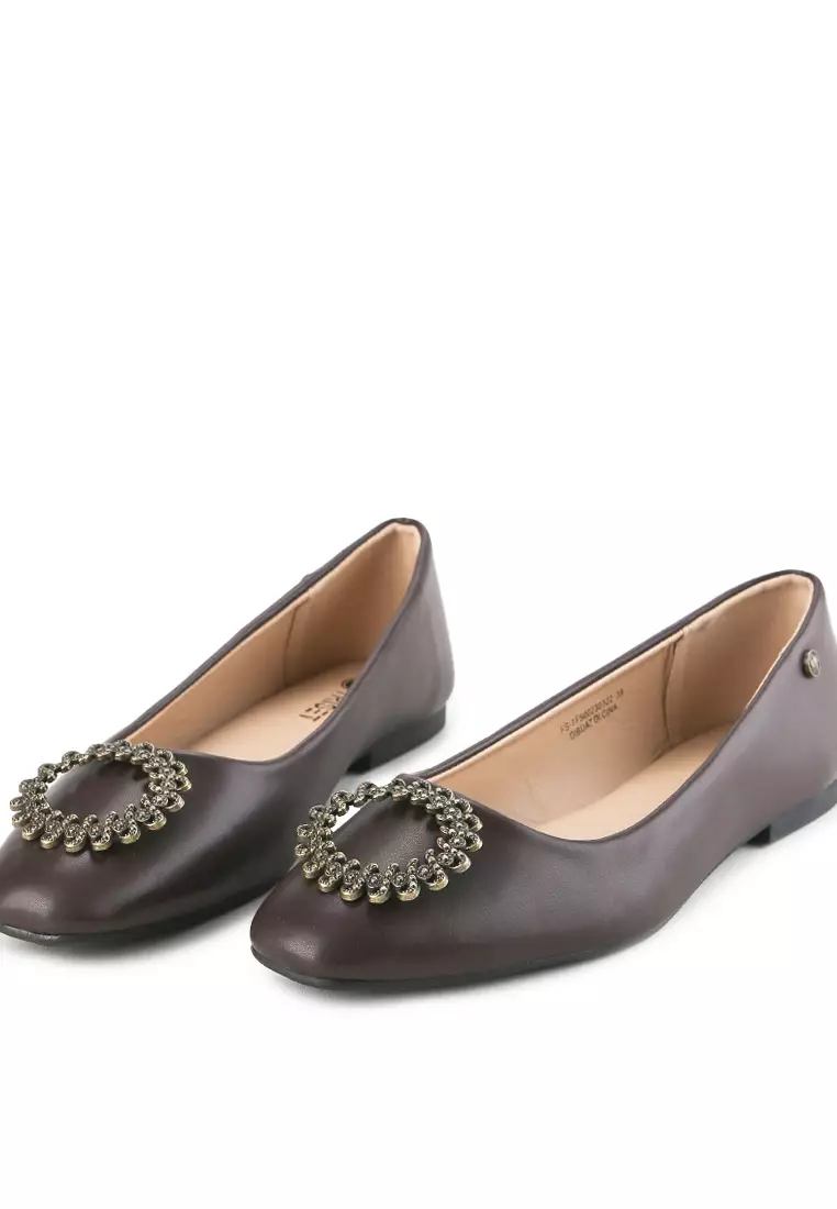 Jual Triset Shoes TF5002 Sepatu Flat & Ballerina Original 2024 | ZALORA ...