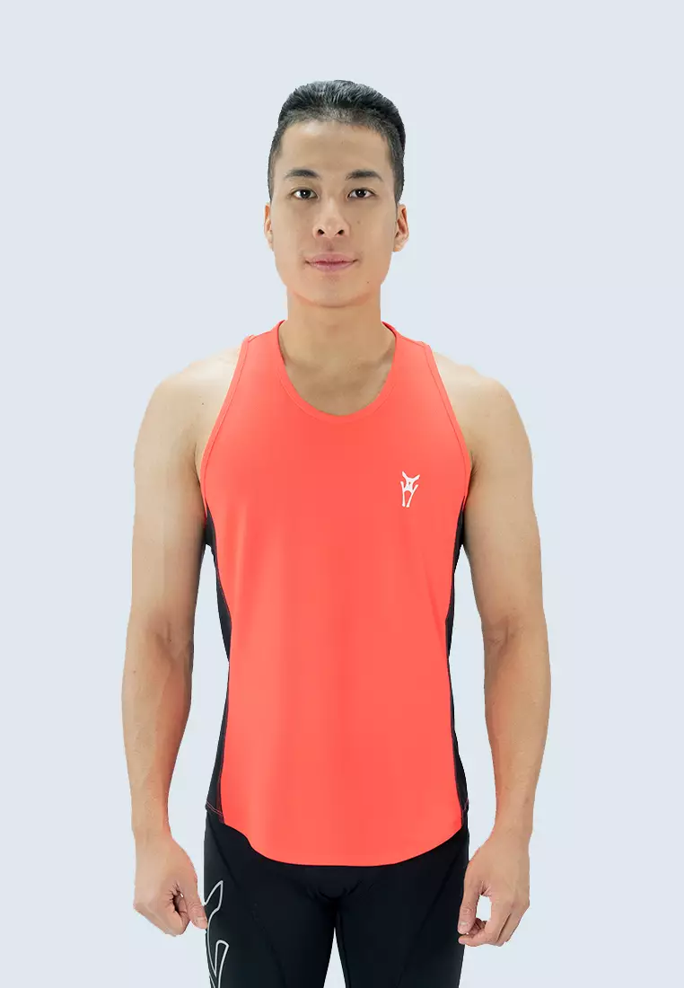 Buy AMNIG Men Legerity Running Singlet (Red) Online | ZALORA Malaysia