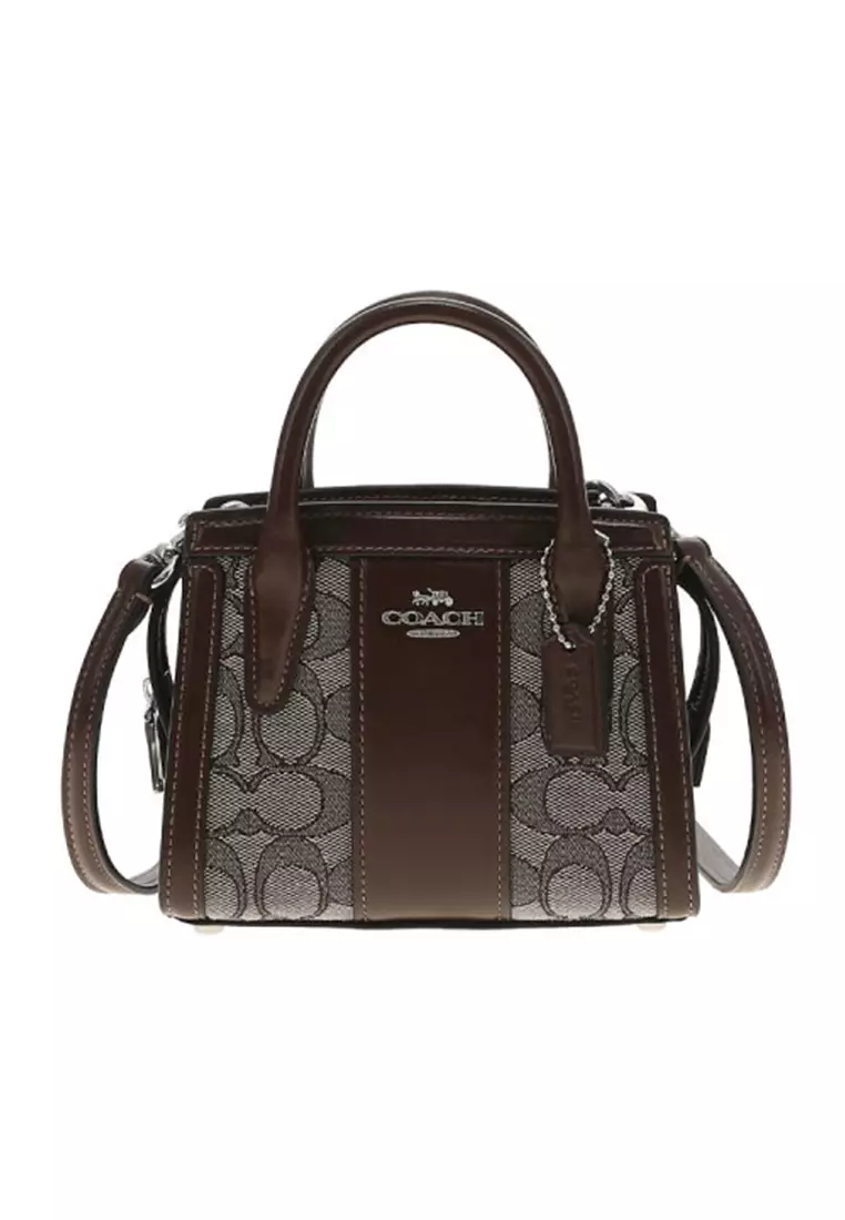 Buy Coach Andrea Mini Carryall In Signature Jacquard Cu986 2025 Online ...