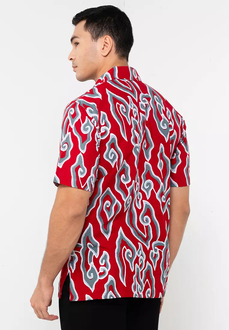 Buy TUSCA Eusoff Short Sleeve Batik Shirt Online | ZALORA Malaysia