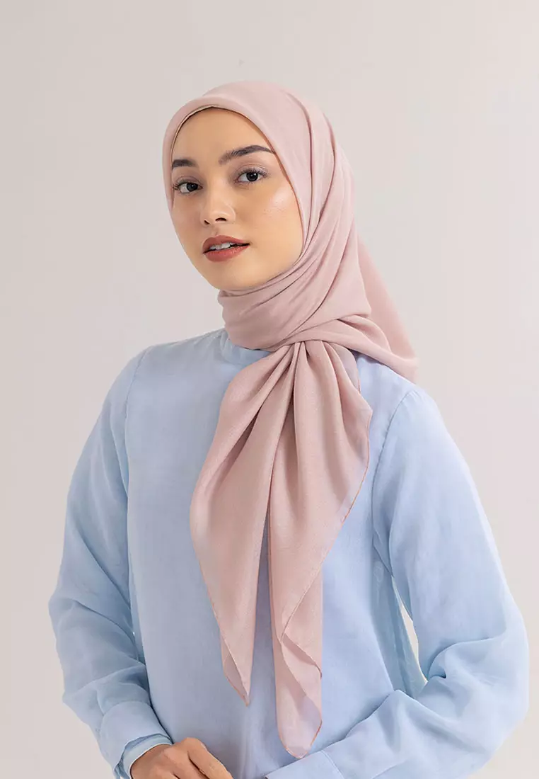 Jual Riamiranda Ria Miranda Cloud Pink Rarina Scarf Original 2024 ...