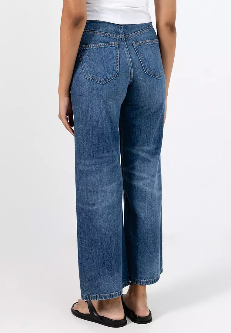 Buy Cotton On Asia Fit Wide Jeans 2026 Online | ZALORA