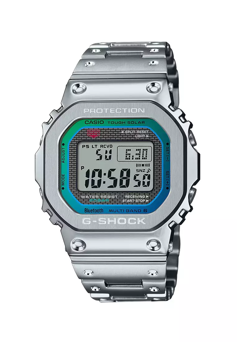 Jual G-Shock Casio G-SHOCK Jam Tangan Pria - Silver Black - Stainless ...