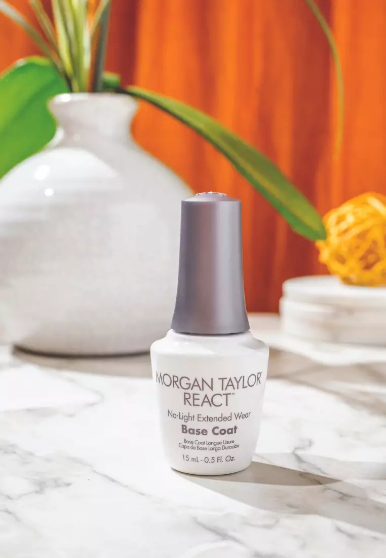 Buy Morgan Taylor Morgan Taylor React Base Coat (Extended Wear) 15ml [MT51005] Online | ZALORA ...