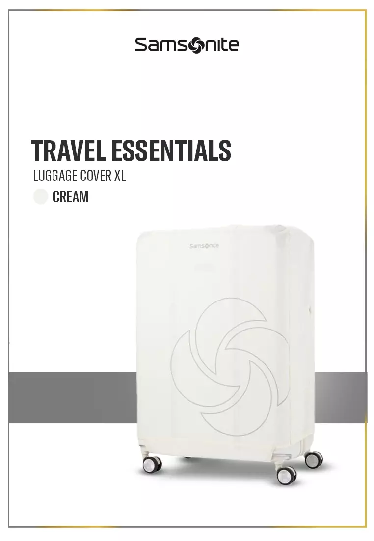 Jual Samsonite Samsonite Travel Essentials Luggage Cover XL - Cream ...