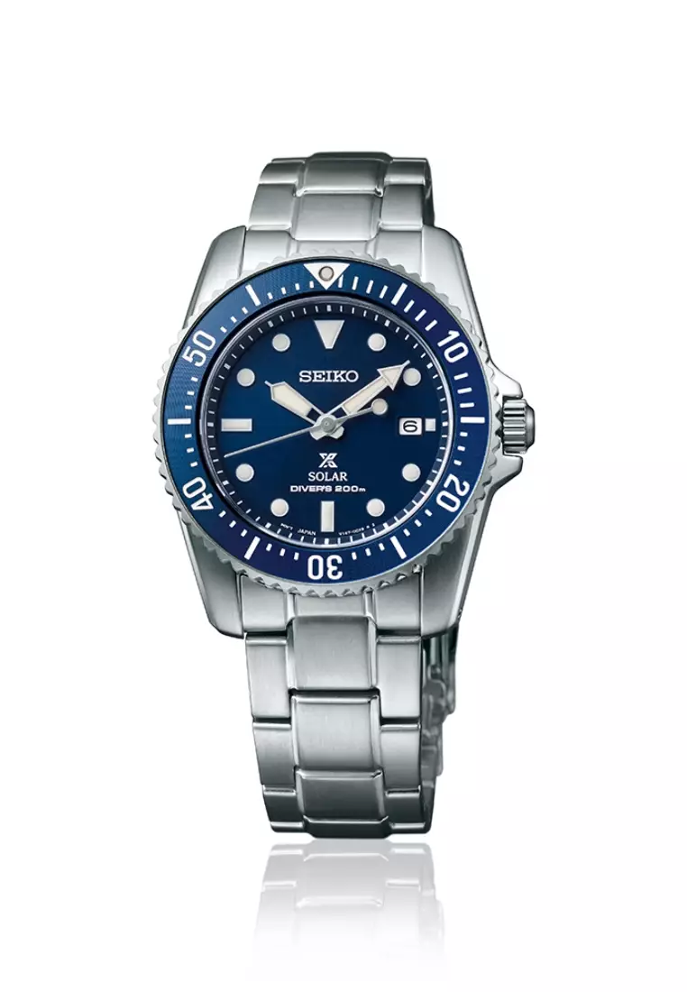 Seiko Seiko Prospex Compact Solar Scuba Diver's 200m Blue Dial ...