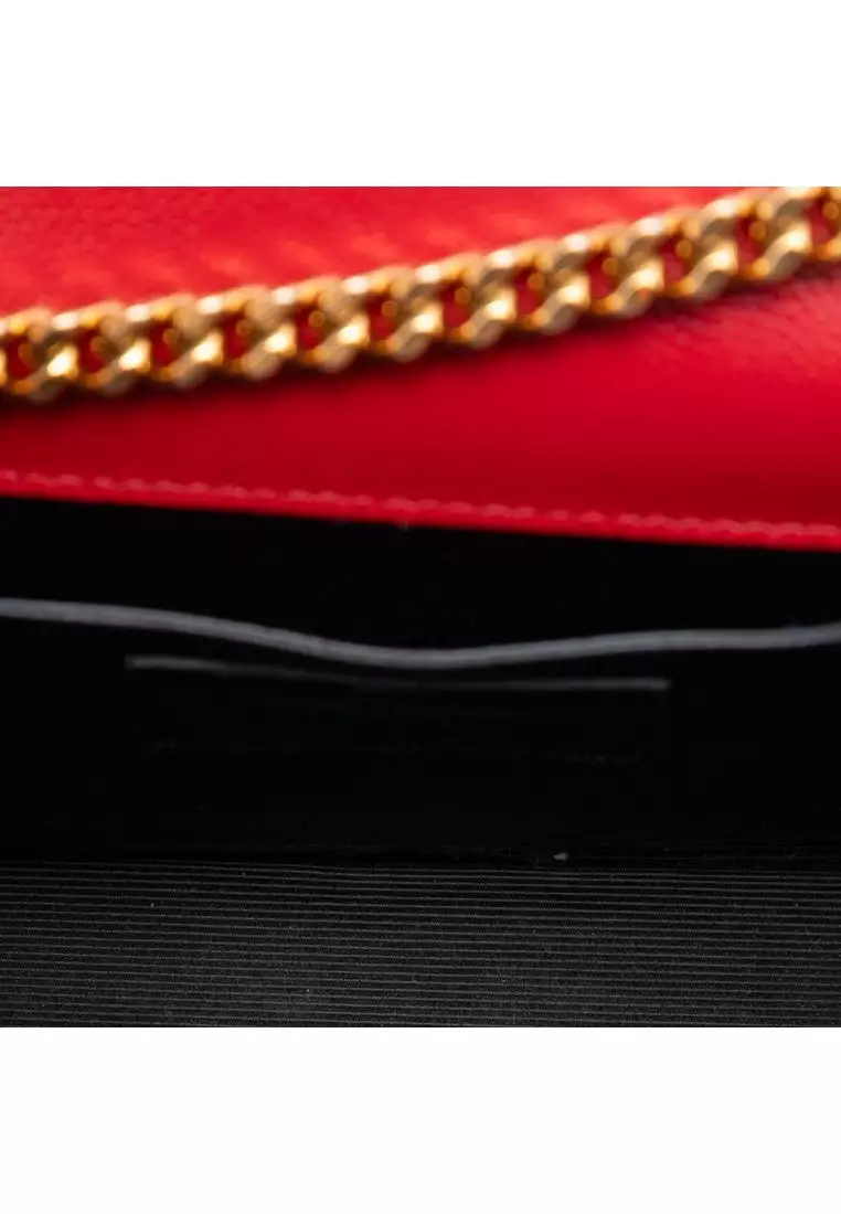 Buy SAINT LAURENT Pre-Loved Saint Laurent Small Grain De Poudre ...