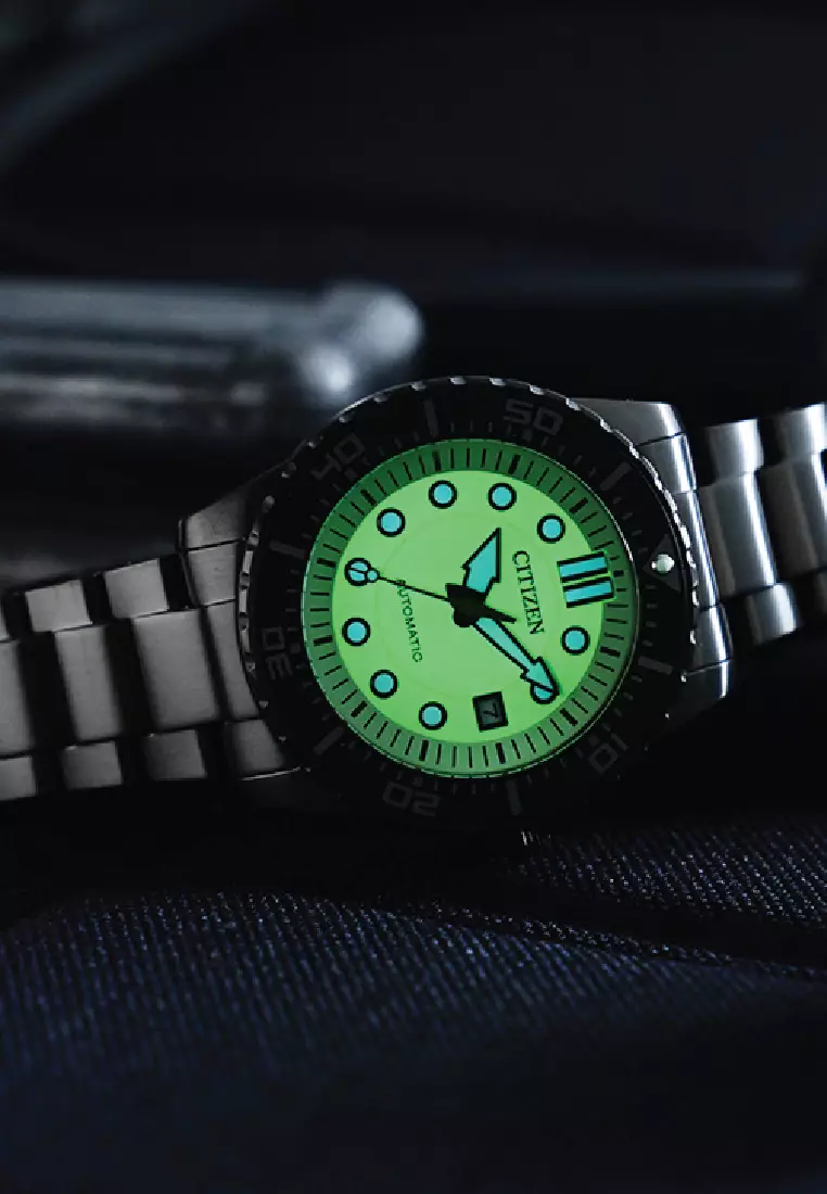 Buy Citizen Citizen Mechanical Urban Mecha Luminous Watch NJ0177-84X ...