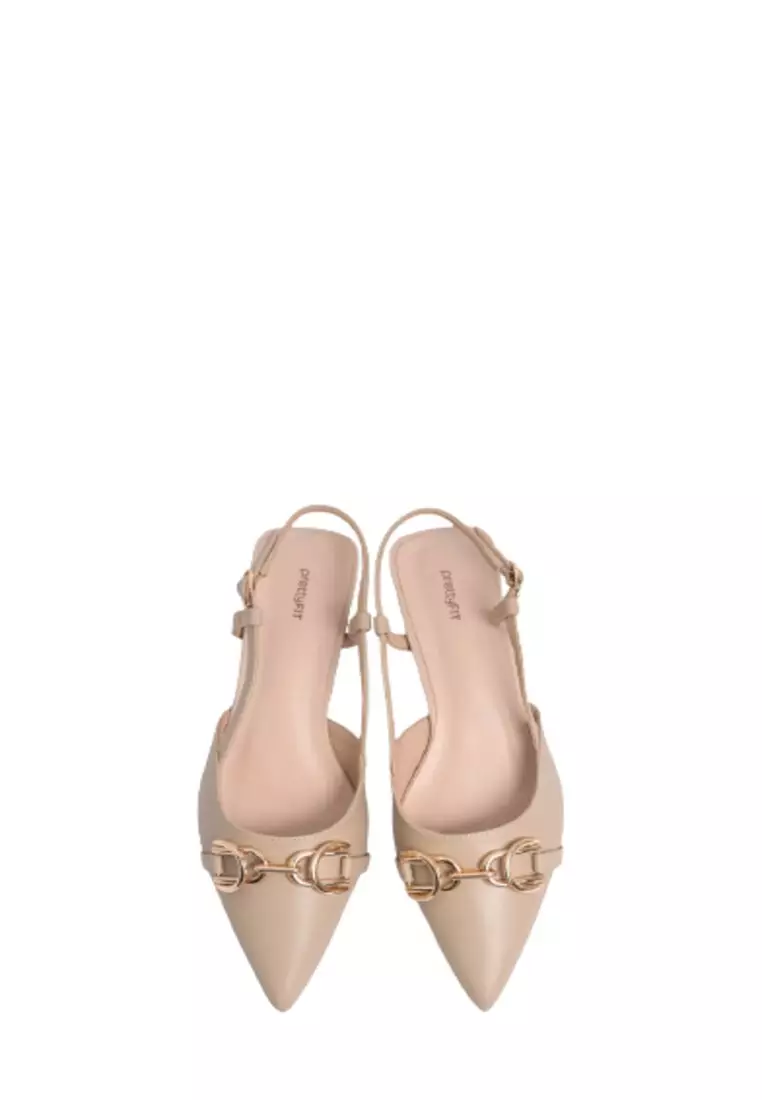 Jual PRETTY FIT Stephanie Pumps Almond Original 2024 | ZALORA Indonesia
