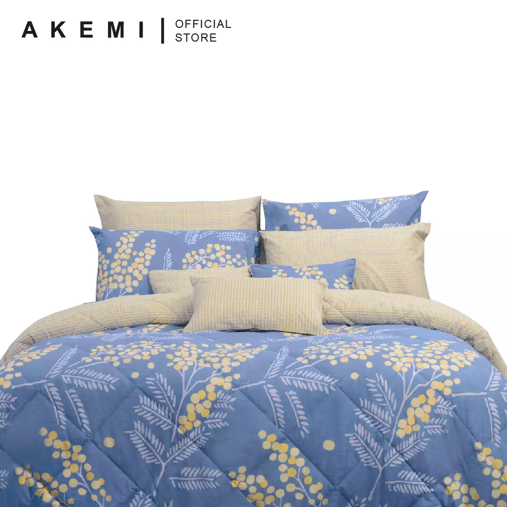 Jual AKEMI AKEMI Cotton Raeven Bed Sheet & Bed Cover Queen Original ...