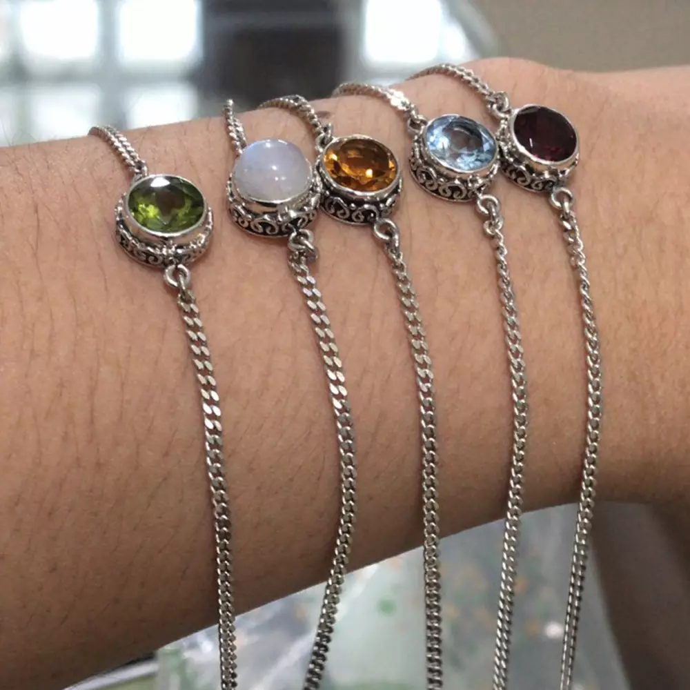 Jual Kusuma Silver Gelang Bracelet Rantai Chain Perak Silver Bali 925 ...