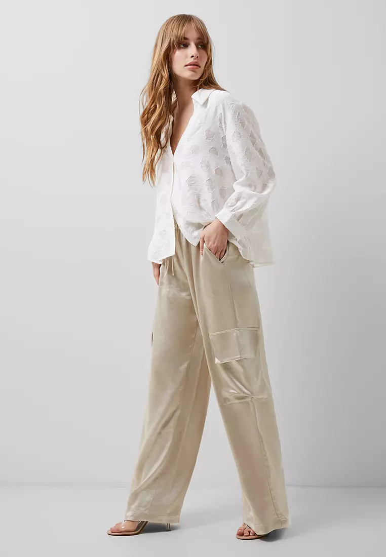 Buy French Connection FREYA JACQUARD SHIRT Online | ZALORA Malaysia