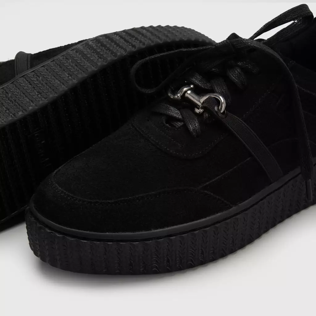 Jual Adorableprojects Nahla Sneakers Genuine Suede Black Original 2026 ...