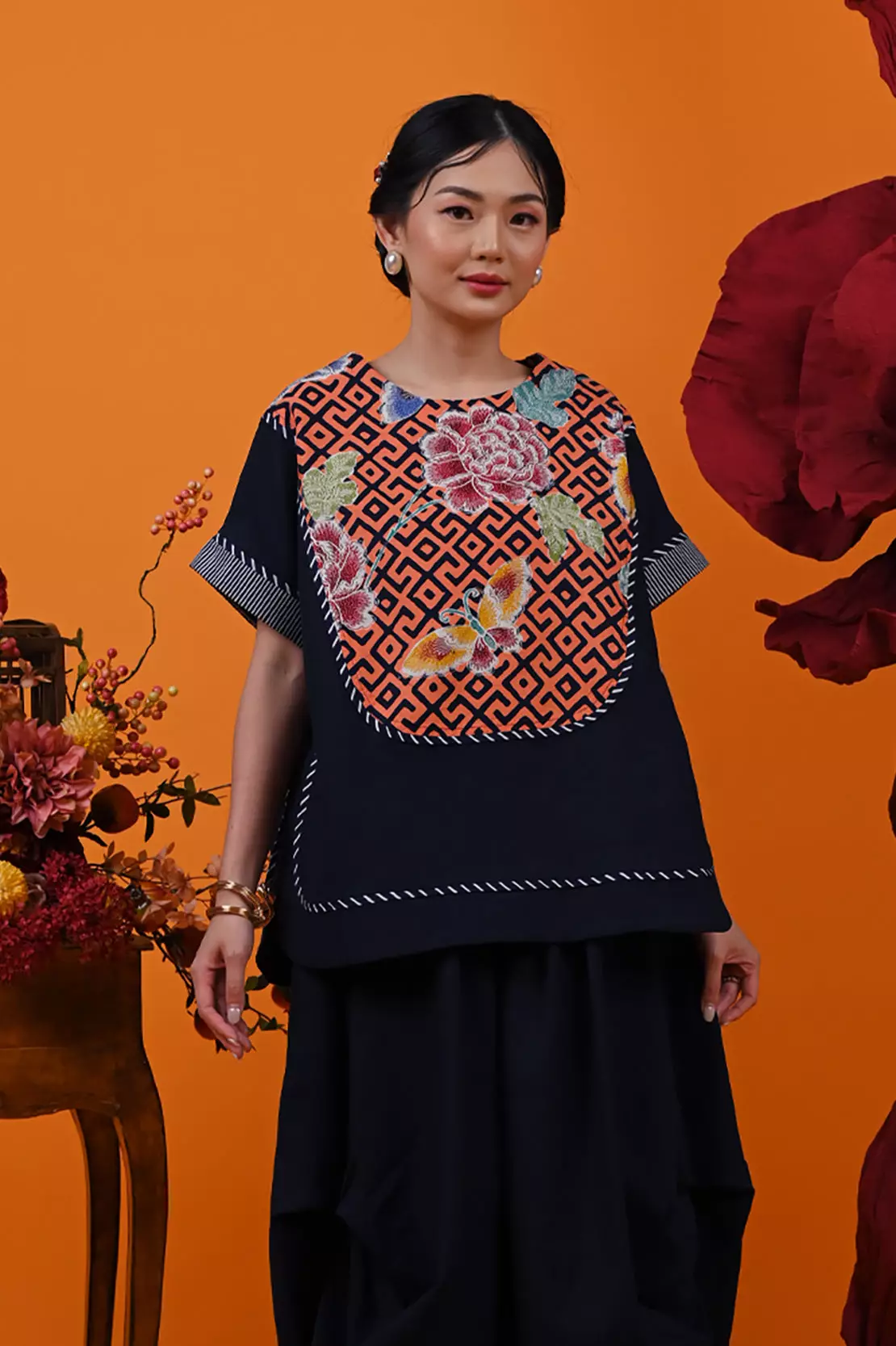 Jual Nona Rara Batik NONA RARA - Lekker Encim T3586, Blouse Batik ...