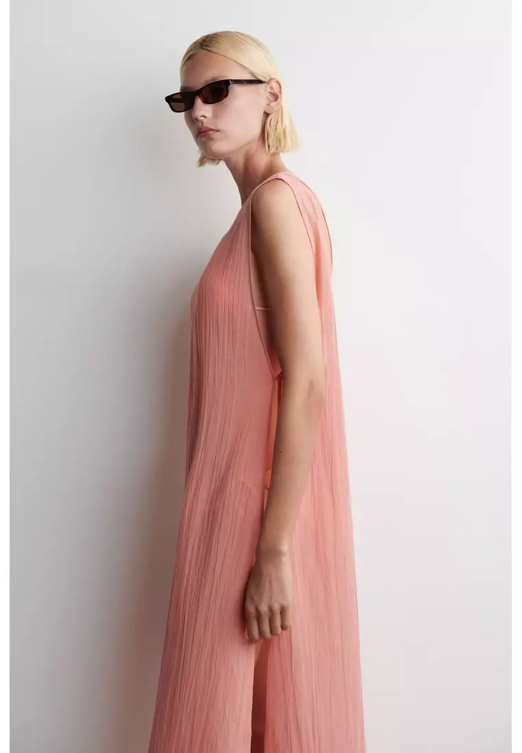 Buy COS OPEN-SIDE SHEER TUNIC 2025 Online | ZALORA