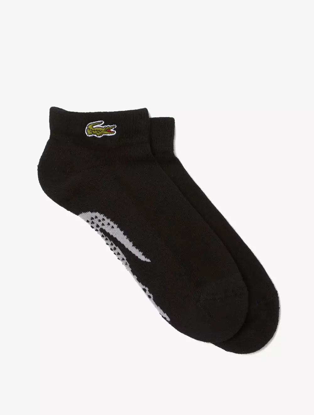 Jual Lacoste Men's Lacoste SPORT Stretch Cotton Low-Cut Socks - Black ...