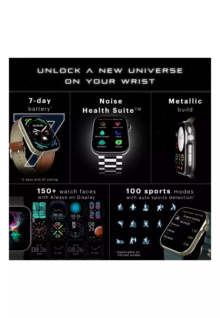 Buy Noise Noise ColorFit Ultra 3 Smartwatch - Teal Blue 2024 Online ...