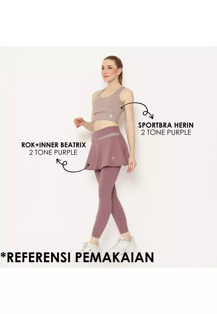 Jual FITWEAR Fitwear - Rok + Legging Olahraga Wanita BEATRIX 2 TONE ...
