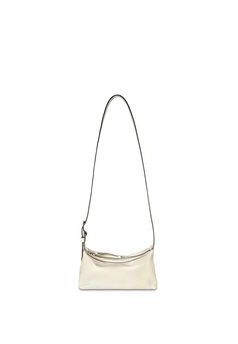 Buy Samuel Ashley Lumii Mini Leather Crossbody Bag - Ivory 2025 Online ...