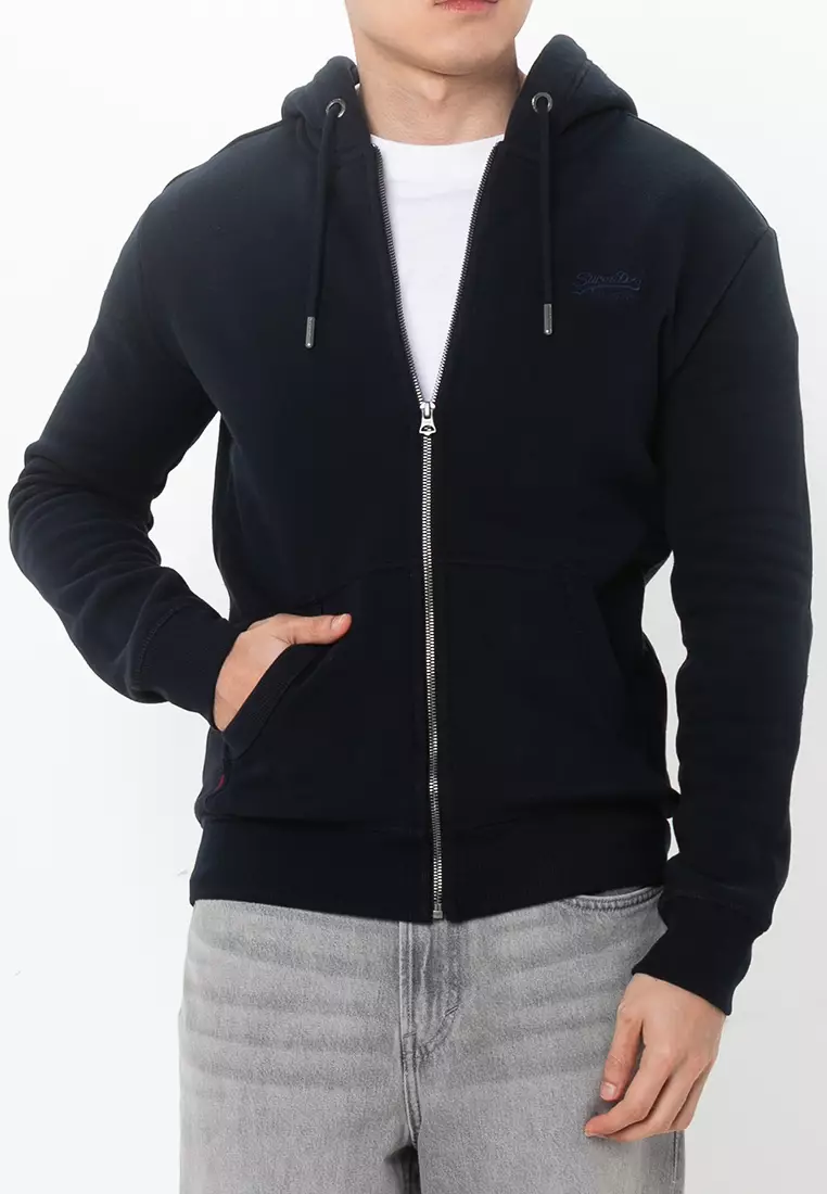 Buy Superdry Essential Logo Zip Hoodie 2025 Online | ZALORA Philippines