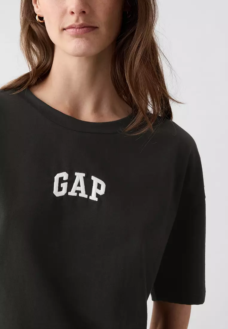 Buy GAP GAP Logo Boyfriend T-Shirt Online | ZALORA Malaysia