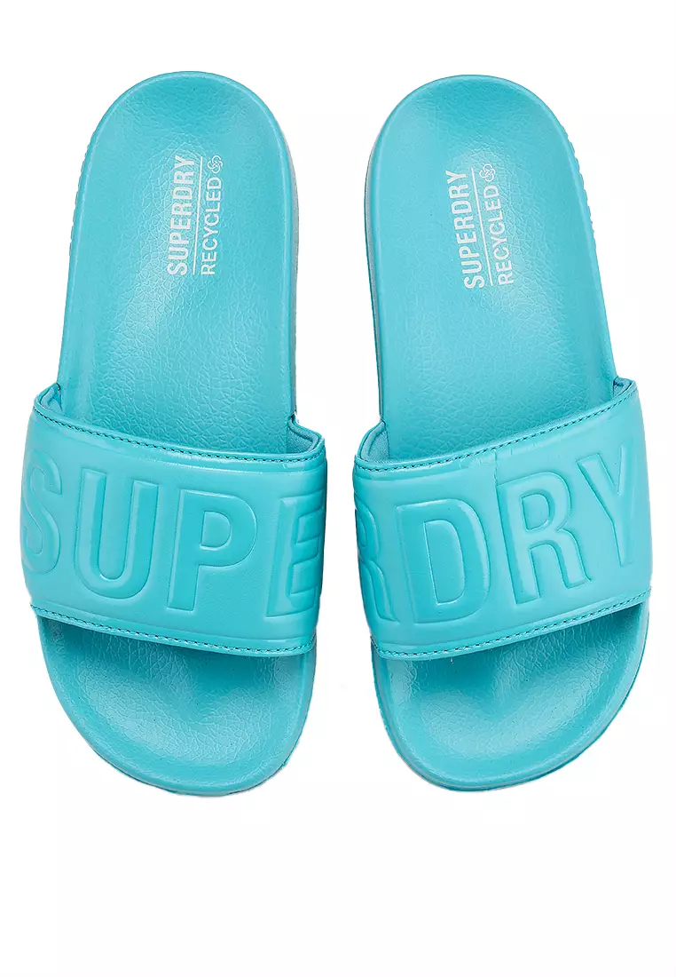 Jual Superdry Code Logo Vegan Pool Slides Original 2024 | ZALORA Indonesia