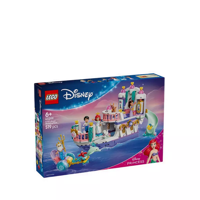 Jual LEGO LEGO® ǀ Disney Princess Ariel’s Royal Wedding Boat - 43299 ...