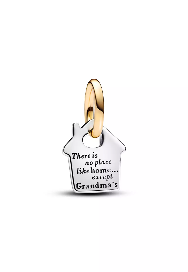 Buy PANDORA Pandora 14k Gold Plated Two-tone Grandma's House Dangle ...