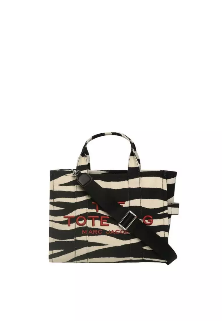 Marc Jacobs The Zebra Canvas Medium Tote Bag Crossbody bag/Tote bag ...