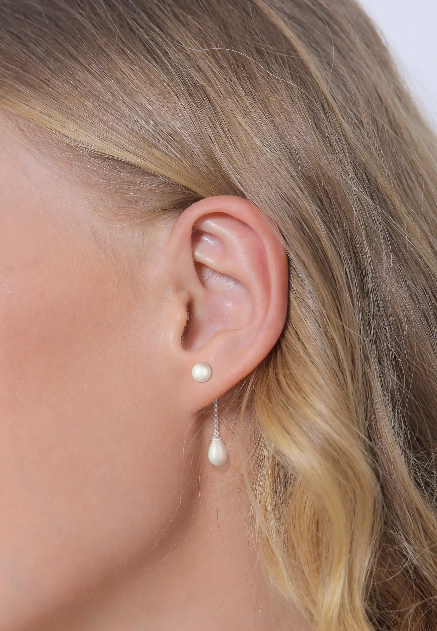 Buy ELLI GERMANY Swarovski® Pearl Ear Jacket Earrings – 925 Silver 2026 ...