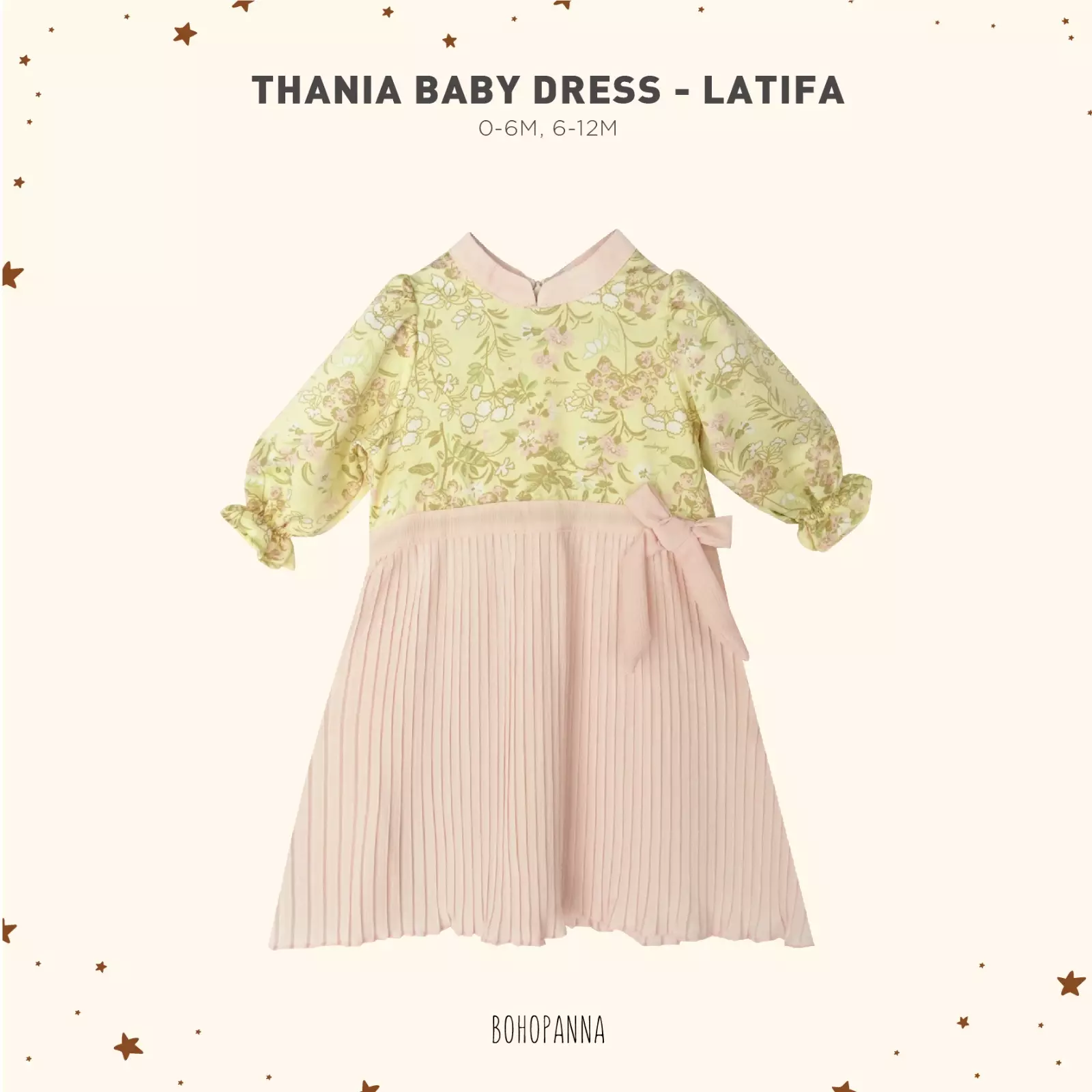 Jual Bohopanna BOHOPANNA - RAYA COLLECTION - THANIA BABY DRESS - GAMIS BAYI PEREMPUAN Original ...