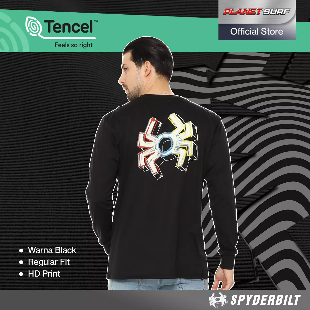 Jual Spyderbilt Spyderbilt Kaos Lengan Panjang Pria Flosky Men Long Tee ...