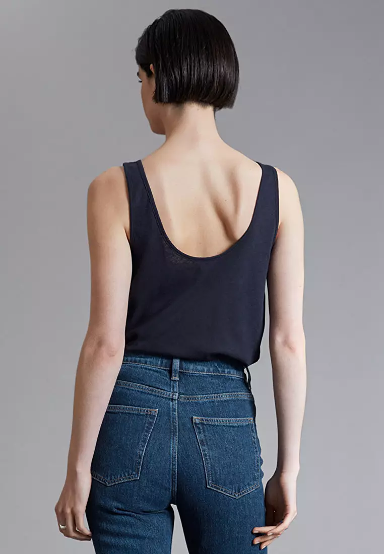 Buy And Other Stories Scooped Neck Top Online Zalora Malaysia