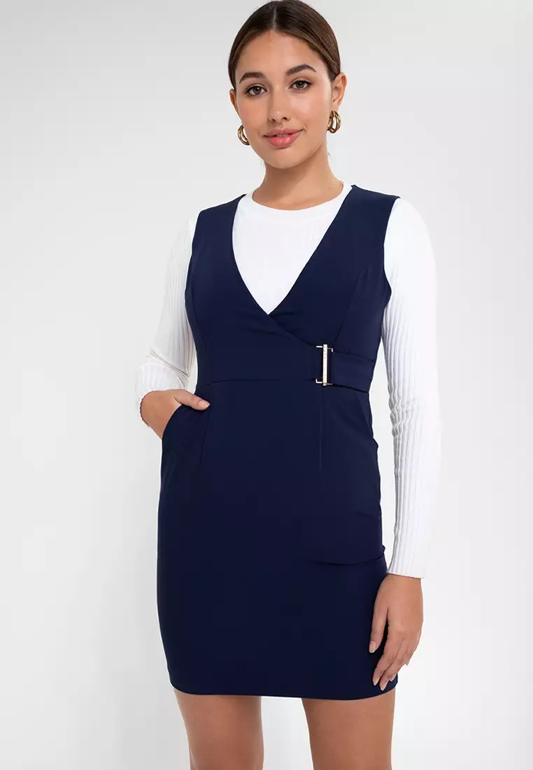 Buy Well Suited Mini Vest Dress 2025 Online | ZALORA Philippines