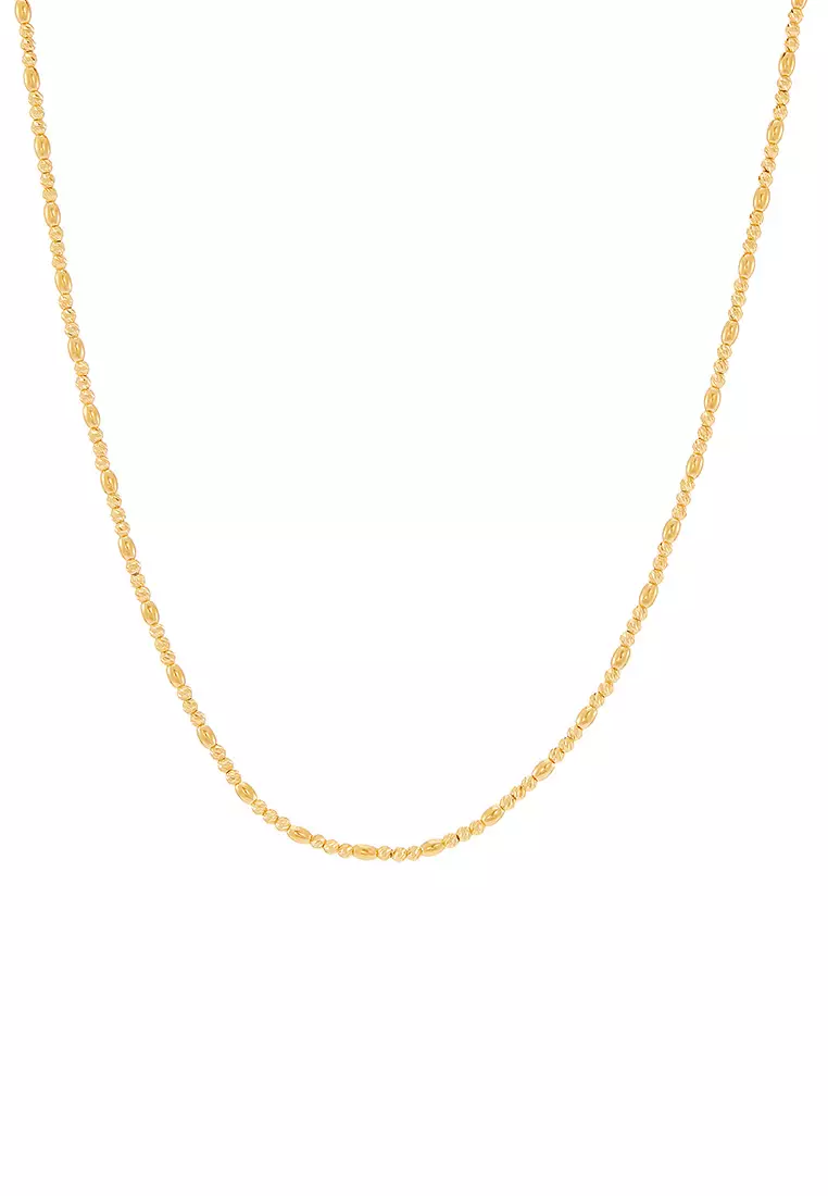 Buy HABIB HABIB Oro Italia 916 Yellow Gold Necklace GC32660325 (22K ...
