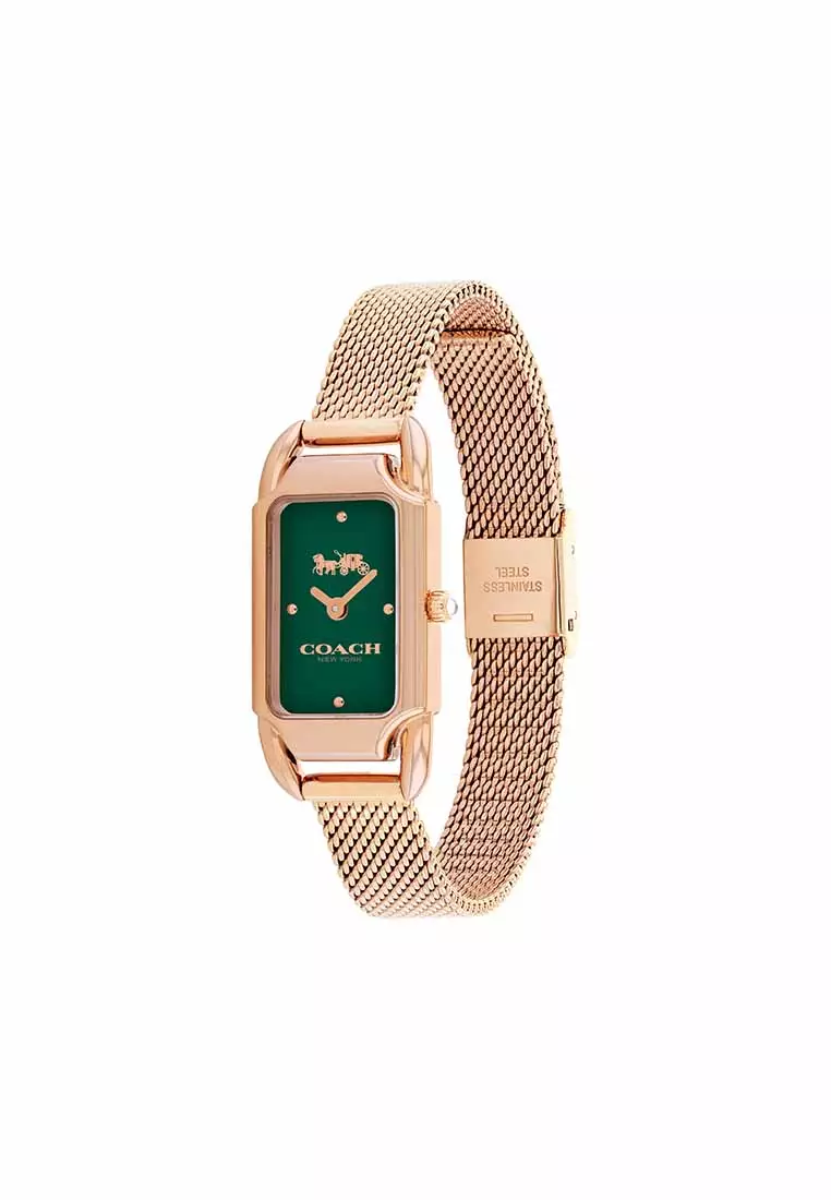 Buy Coach Cadie Green Dial Women's Watch - 14504034 2025 Online | ZALORA