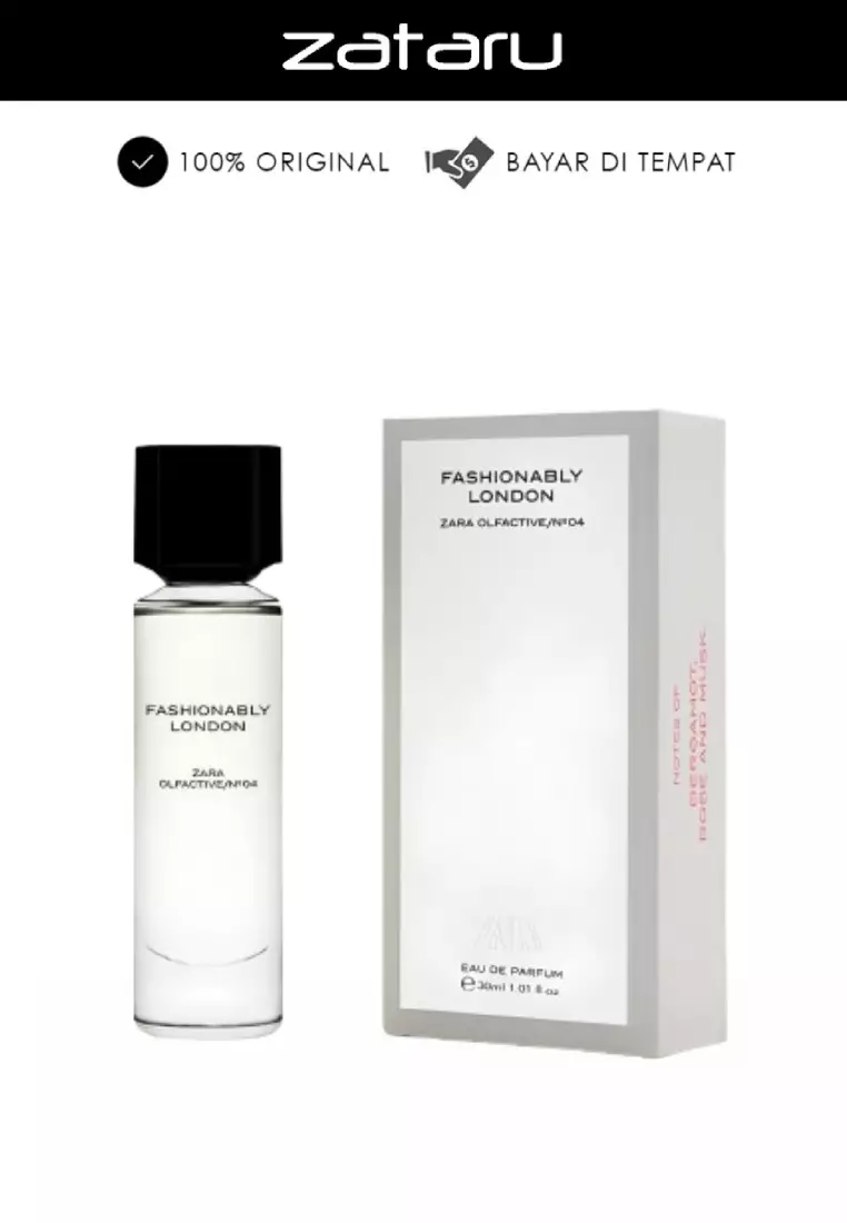Jual ZARA Zara Fashionably London Unisex EDP - 30 ML (Parfum Unisex) Original 2025 | ZALORA ...