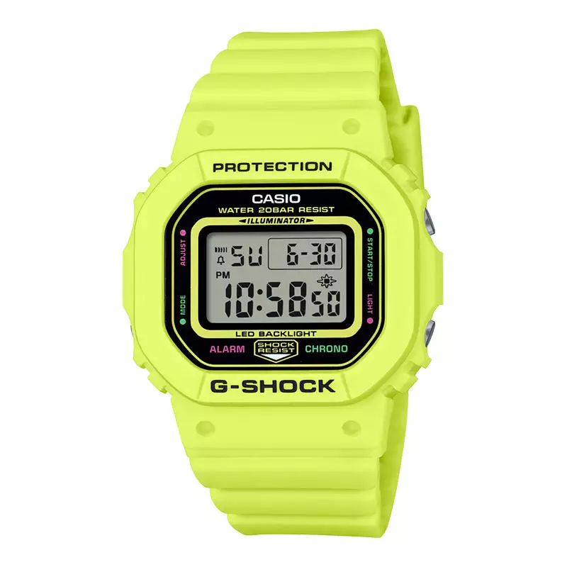 Jual Casio Jam Tangan Pria Casio G-Shock GMD-S5600EP-9JF Energy Pack Digital Dial Vivid Yellow ...