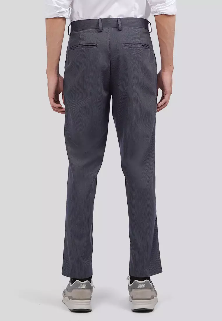 Jual Executive Slim Fit Stripe Pants Original 2025 | ZALORA Indonesia