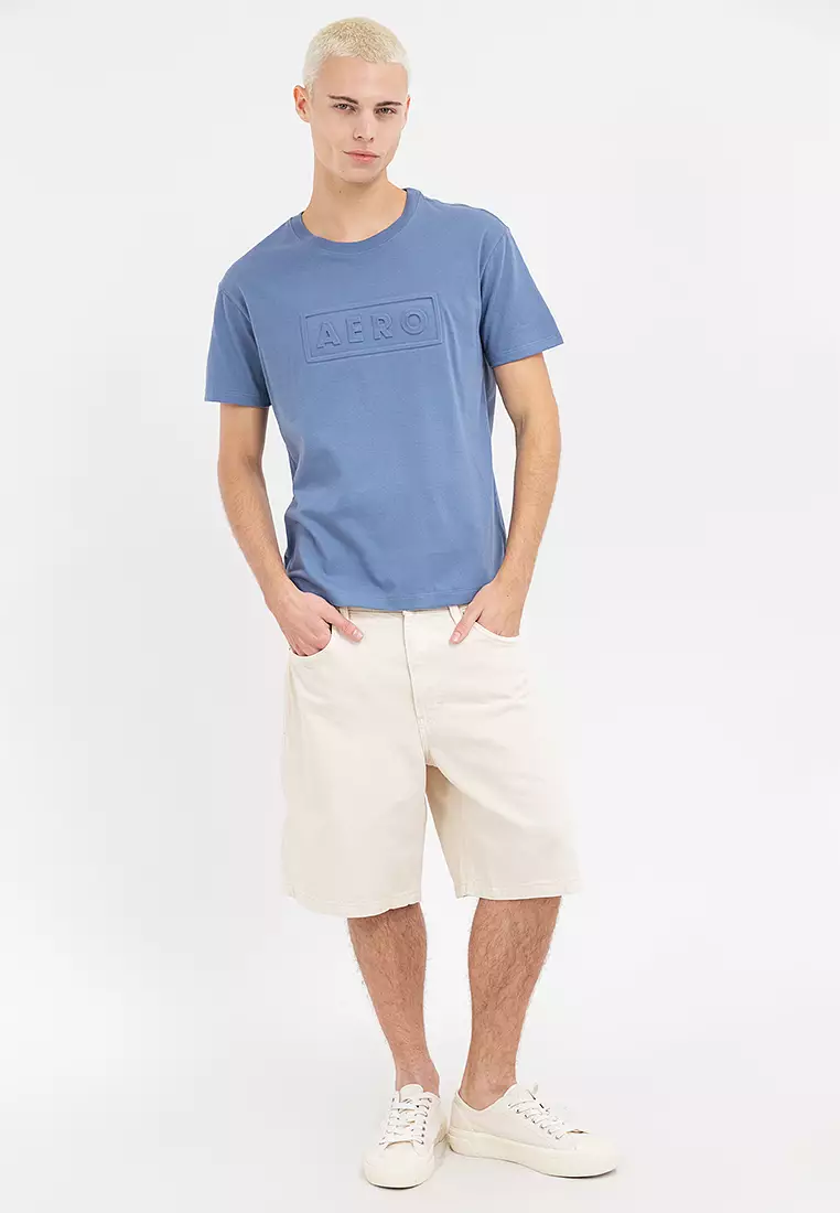 Buy Aeropostale Men's Brand Logo Fab Embossed Tee 2026 Online | ZALORA ...