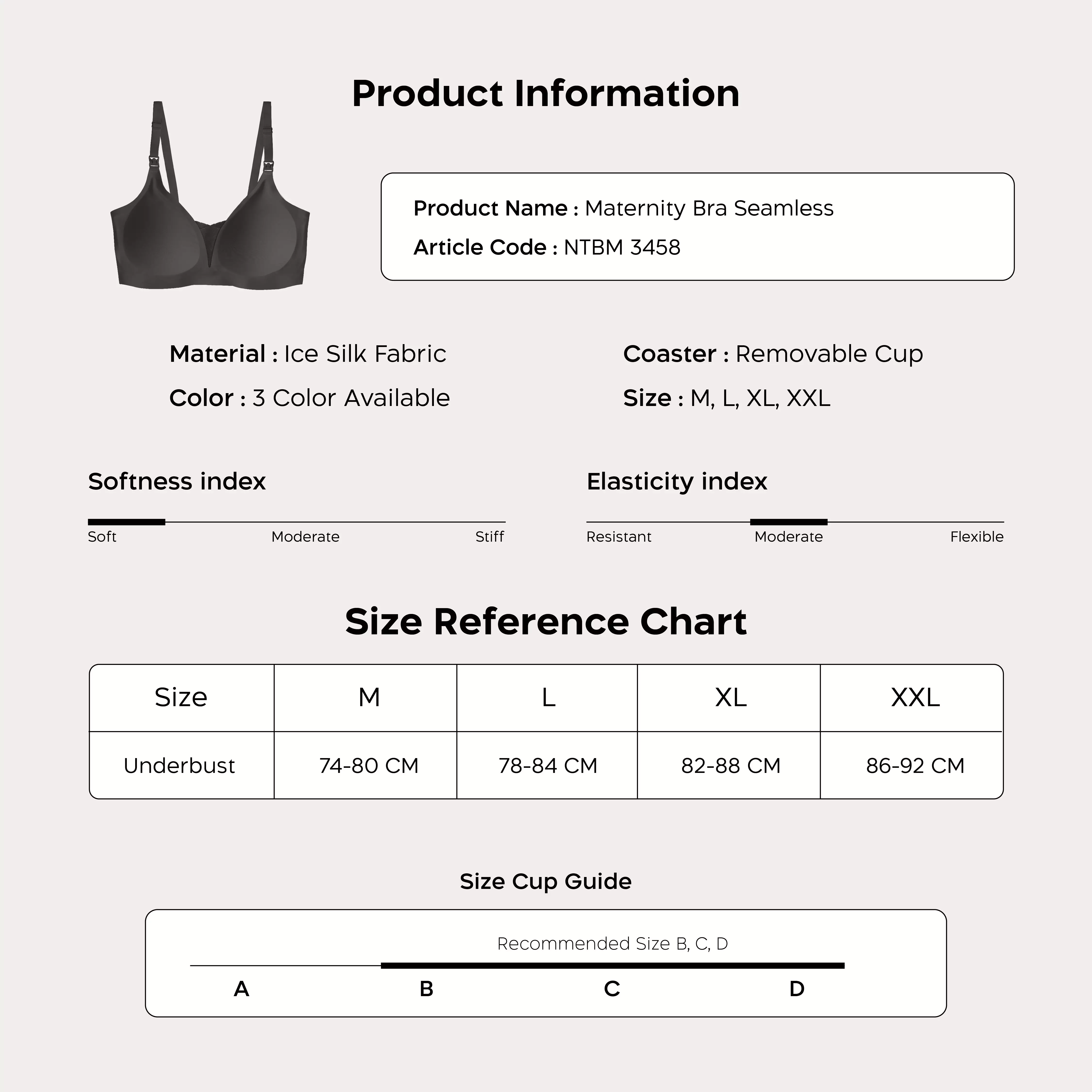 Jual NATHALIE Nathalie Maternity Lace Bra 1 pcs NTBM 3458 - Sky ...