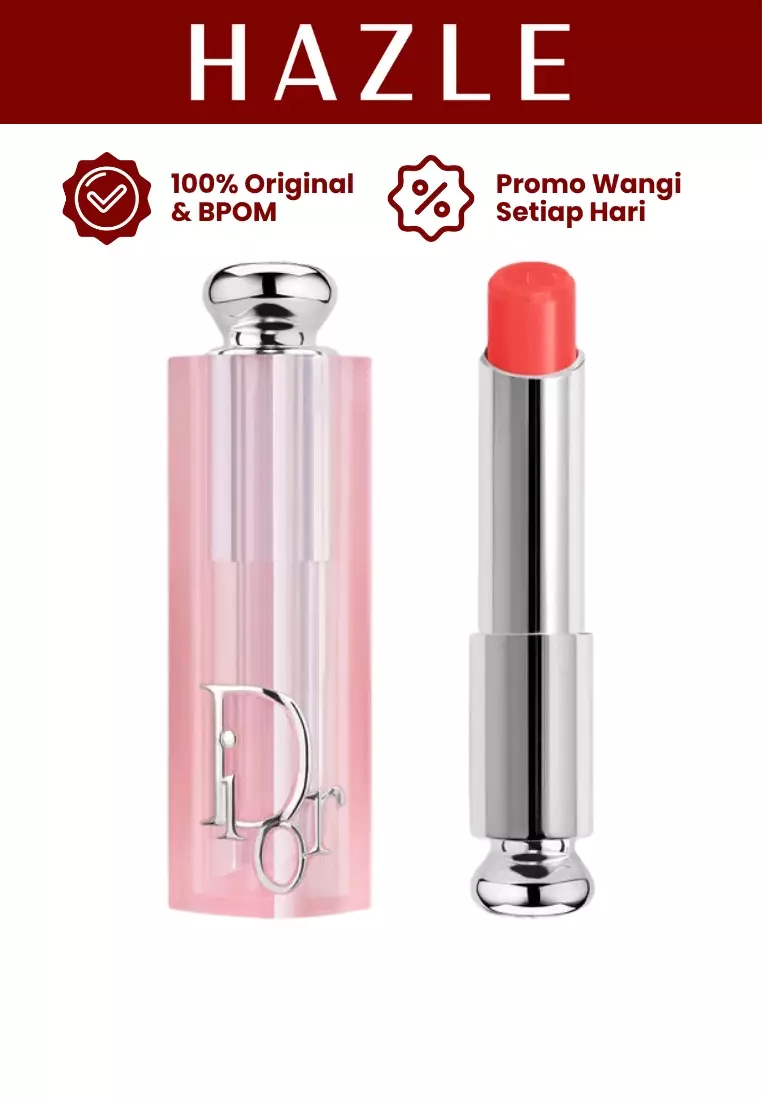 Jual Dior Addict Lip Glow 033 Coral Pink Cool Undertone 3.2gr Original ...